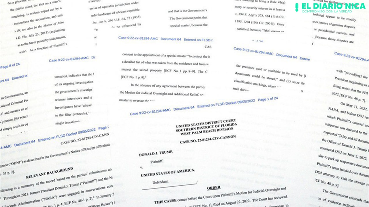 FBI encuentra en casa de Trump documentos sobre armas nucleares - El ...