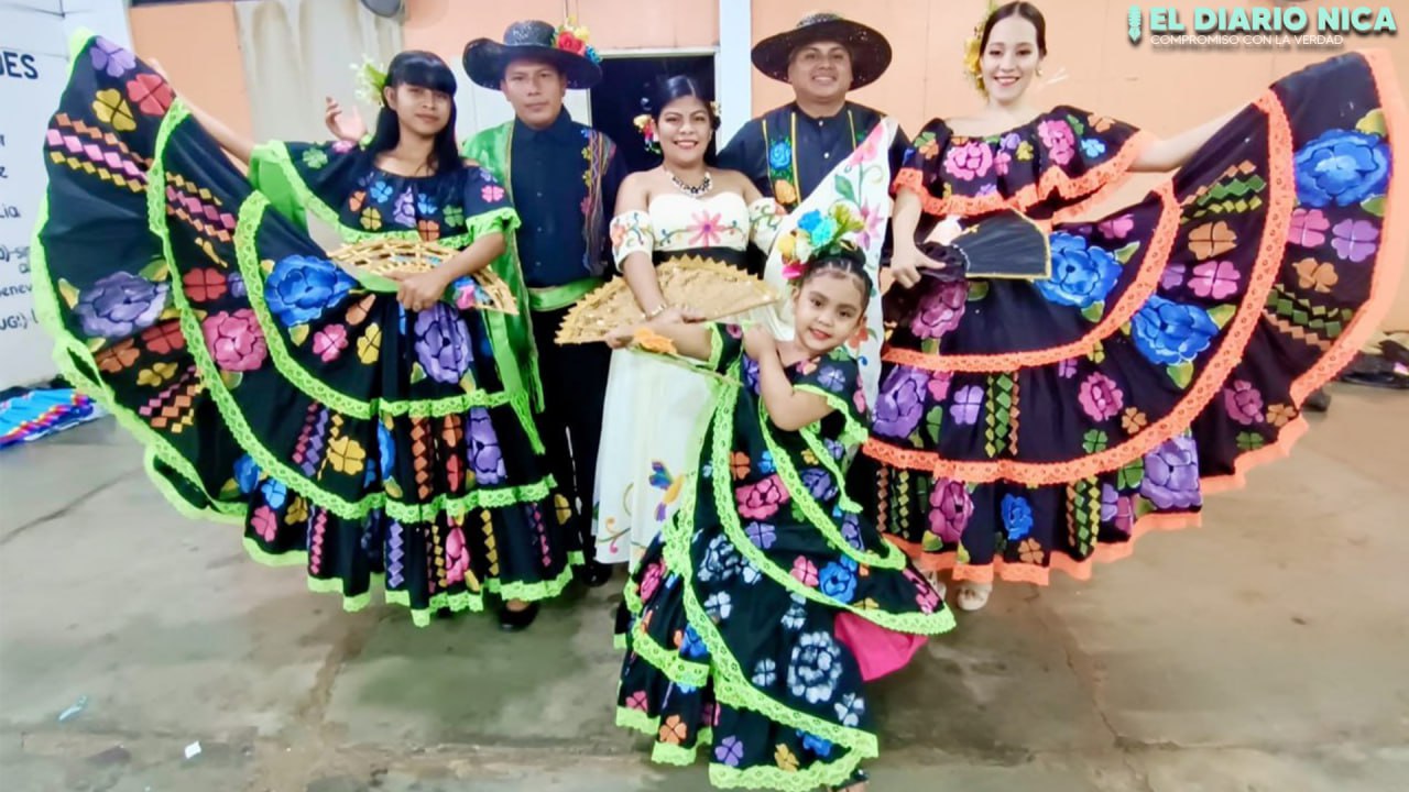 Baile tradicional de las inditas en Nicaragua - El Diario Nica