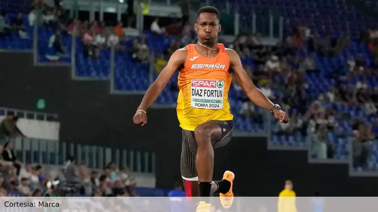¡Jordan Díaz gana el oro europeo en Roma con el tercer salto más largo ...
